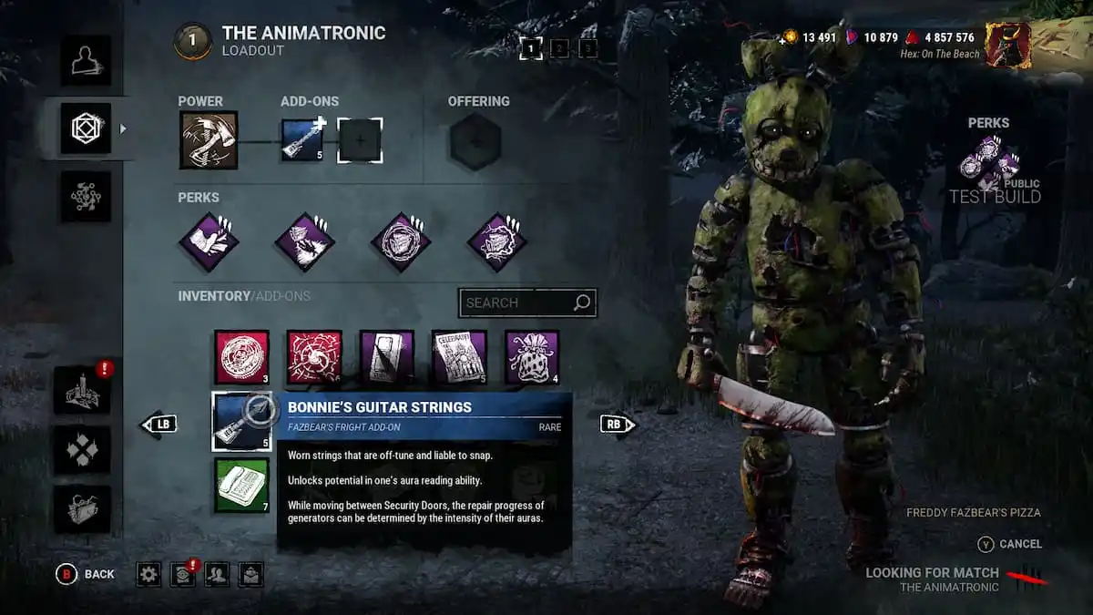 Best Springtrap Animatronic Perk Builds in Dead By Daylight - Twinfinite