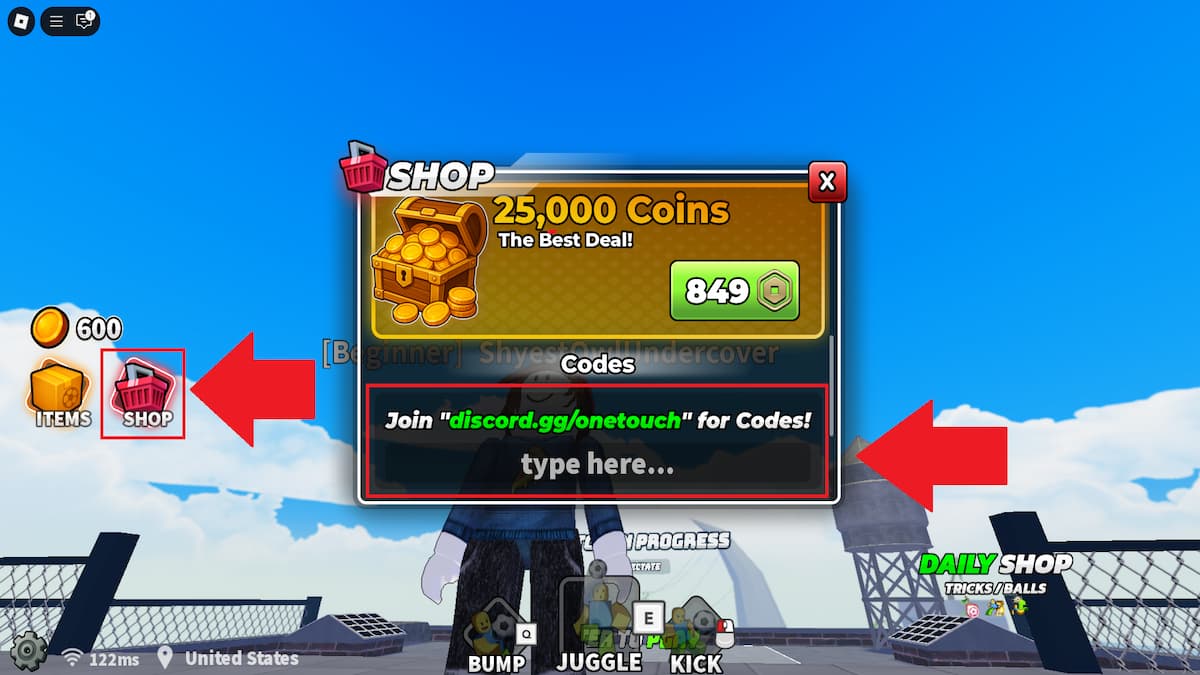 Roblox One Touch Codes (December 2025) - Twinfinite