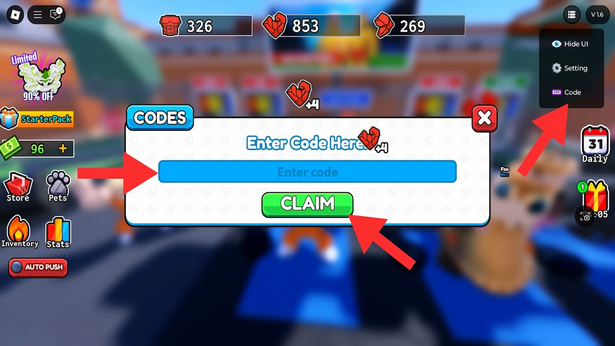 Push A Rock Codes (June 2025) - Twinfinite