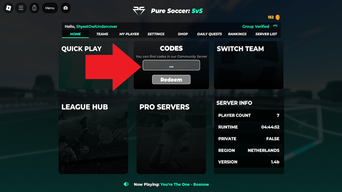Pure Soccer Codes (August 2025) - Twinfinite