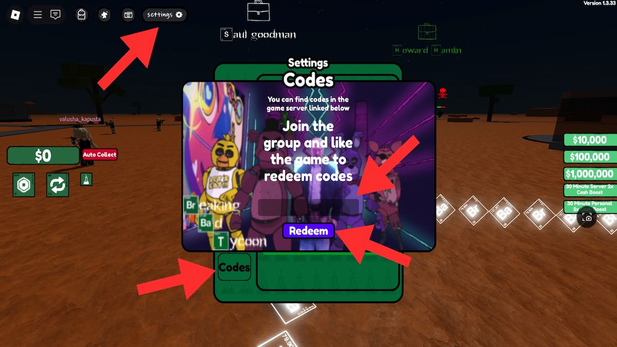 Breaking Bad Tycoon Codes (July 2025) [UPD] - Twinfinite