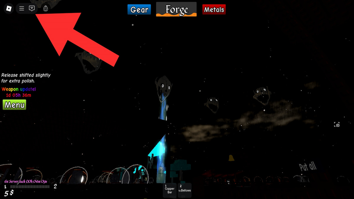 Forge a weapon! Codes (September 2025) [ALPHA] - Twinfinite