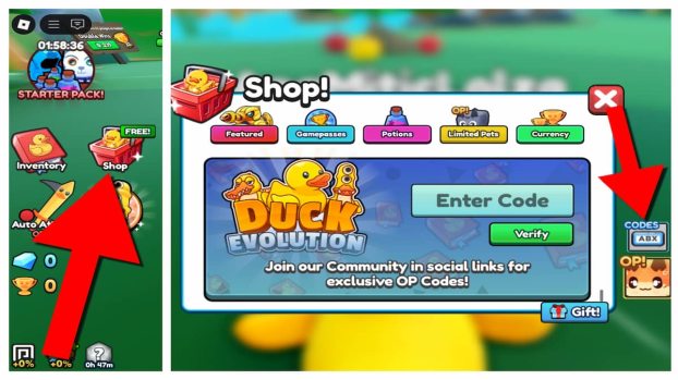 Duck Evolution Codes (November 2025) - Twinfinite