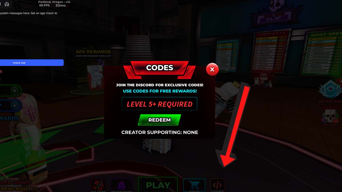 KILLSPREE Codes (April 2026) - Twinfinite